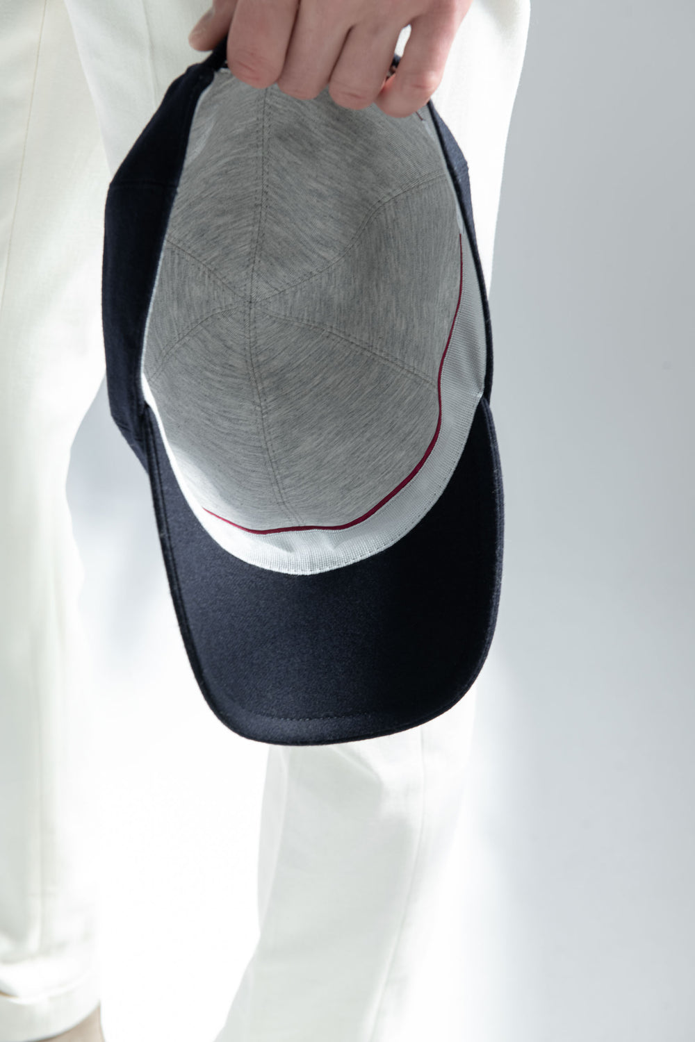 Blue Flannel Baseball Cap Made In Italy blue-flannel-baseball-cap-made-in-italy