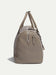 Taupe leather weekender bag - Made in Italy